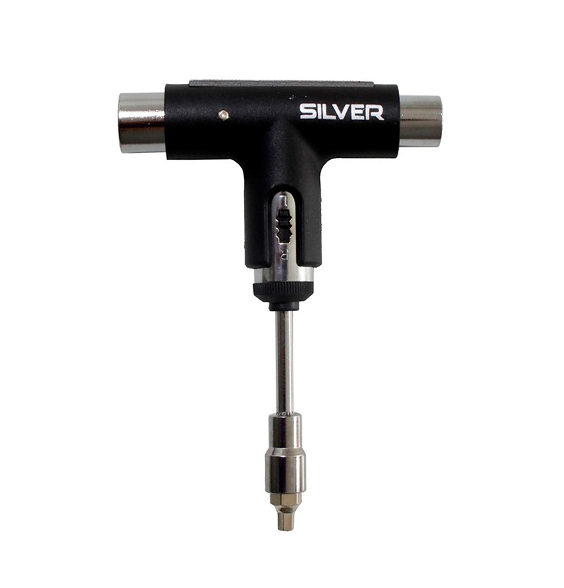 Silver Skate Tool Black