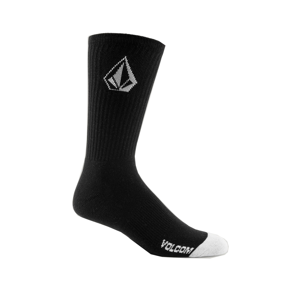 Volcom Socks 3-Pack Full Stone Black