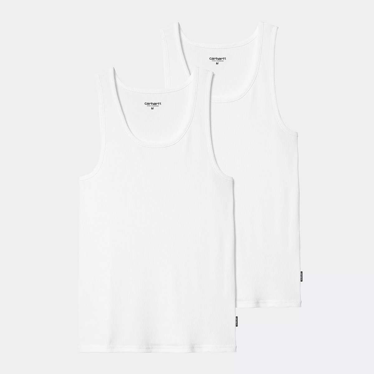 Carhartt WIP A-shirt Cotton Ribbing White / White