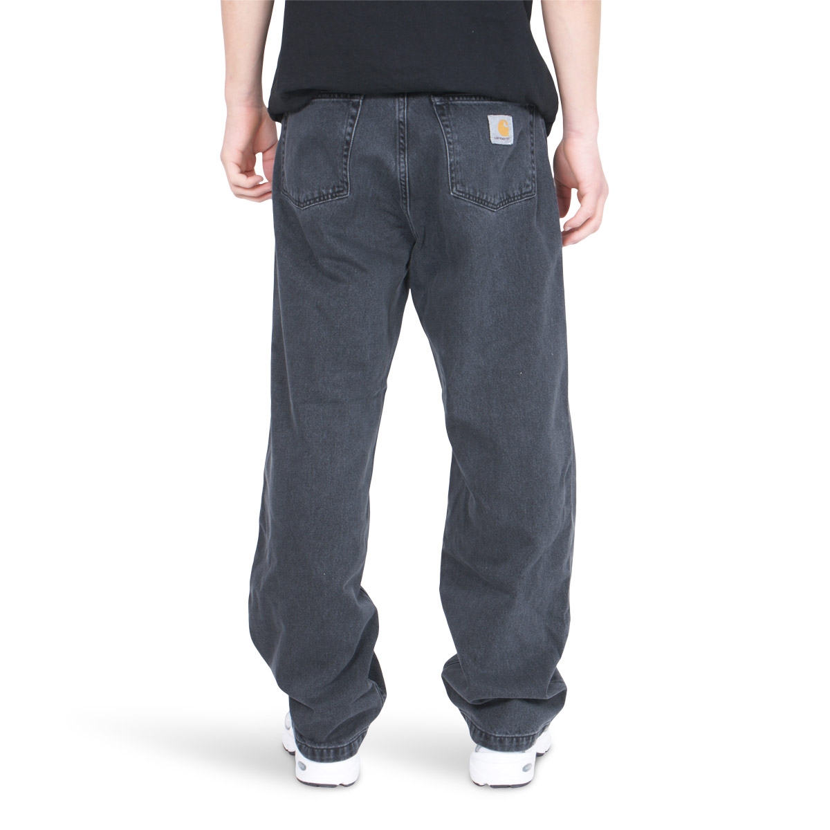 Carhartt WIP jeans Landon Black Heavy Stone Washed