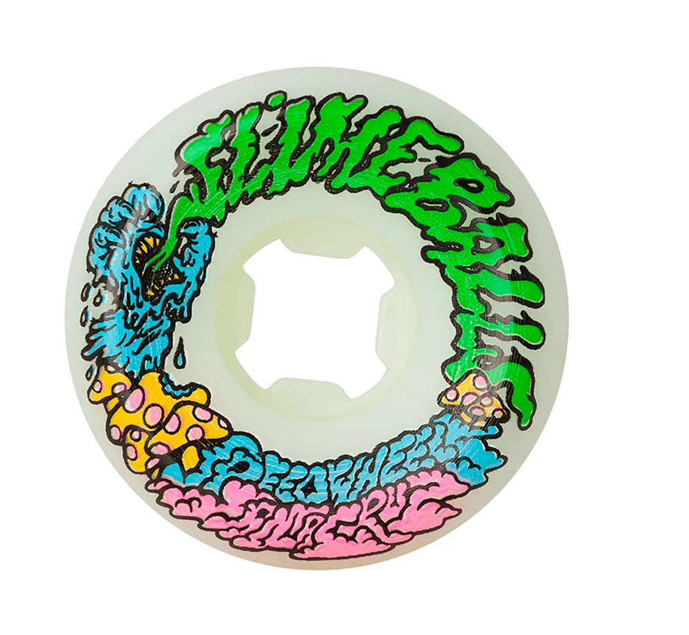 Slimeballs skateboard Wheels Vommit Mini White