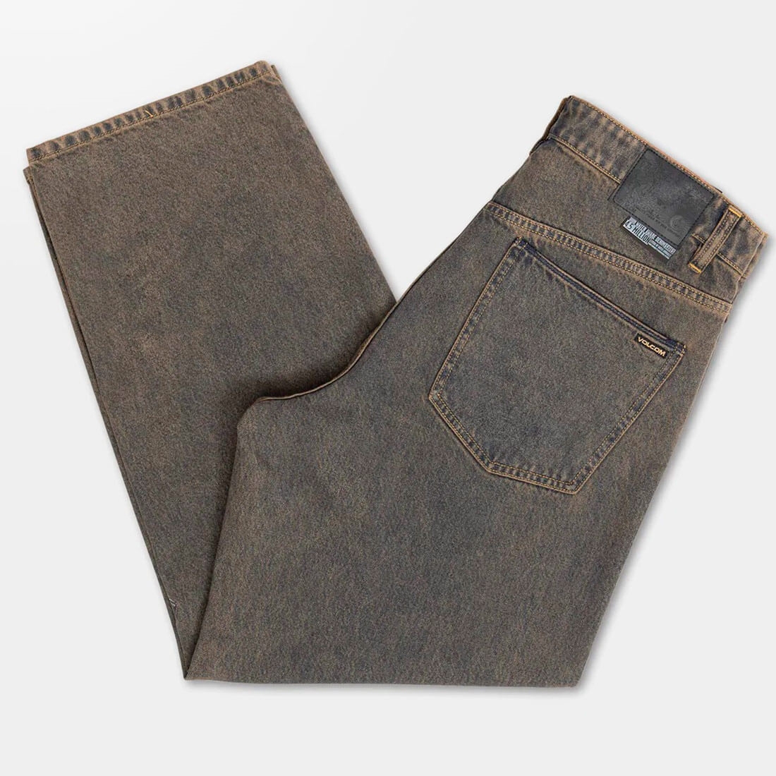 Volcom Jeans BILLOW DENIM DBR Dark Brown Wash