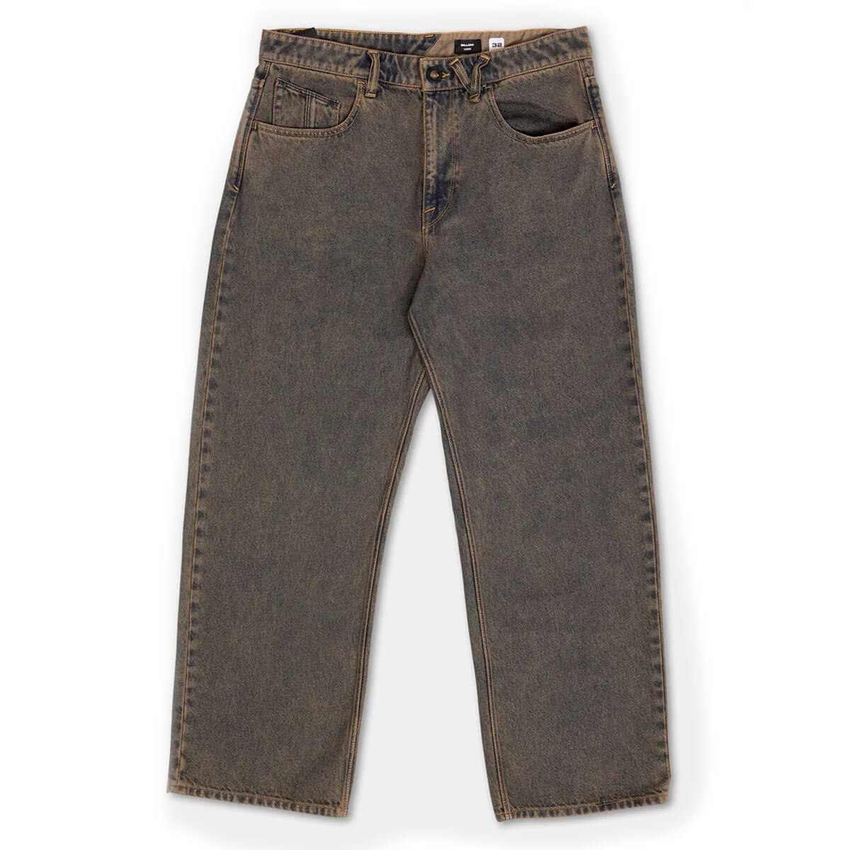 Volcom Jeans BILLOW DENIM DBR Dark Brown Wash